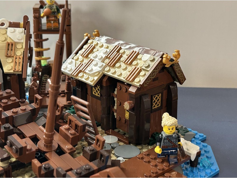 LEGO MOC Viking Shipyard by Sir BuildsALot | Rebrickable - Build with LEGO
