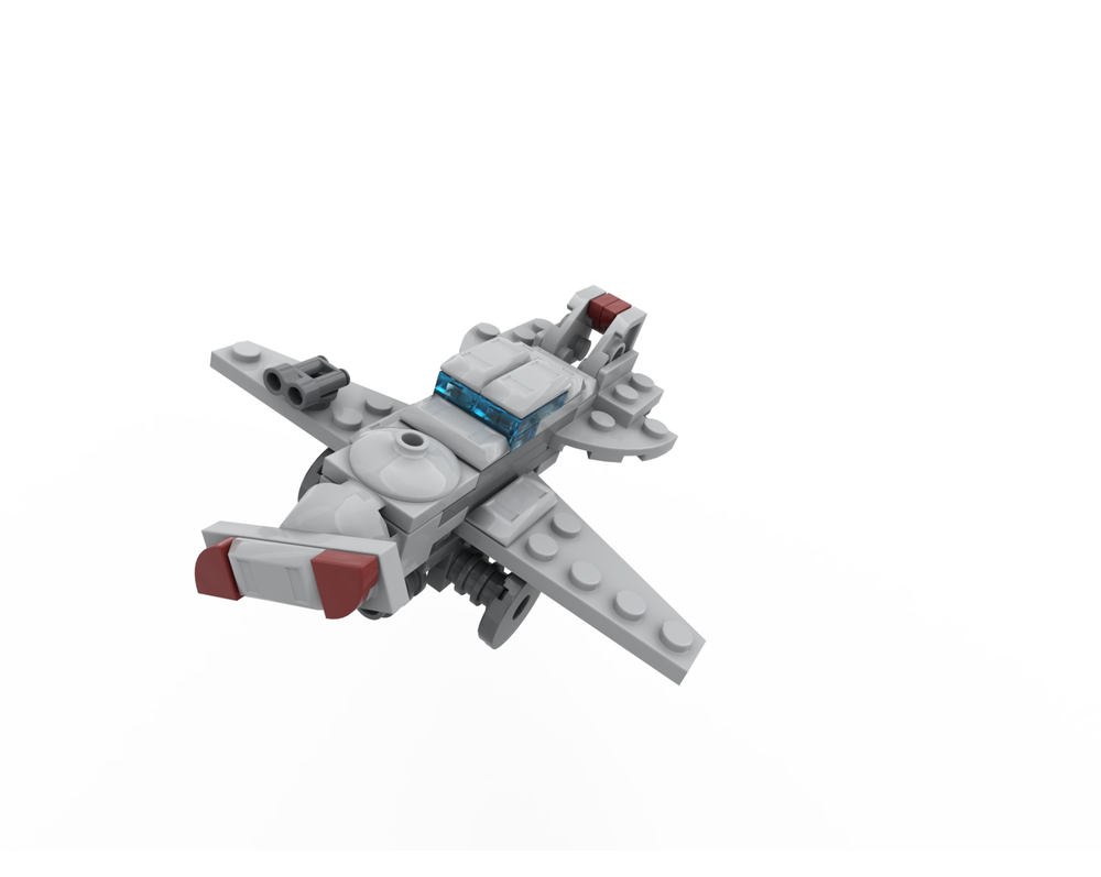 LEGO MOC Single prop fighter plane by Babylonbuild | Rebrickable ...
