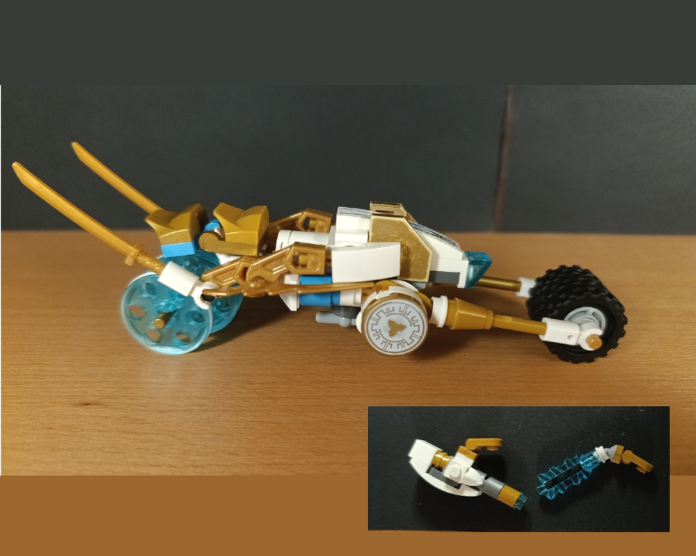 LEGO MOC Cybertronian motorcycle (alt mode for my Transformers ...