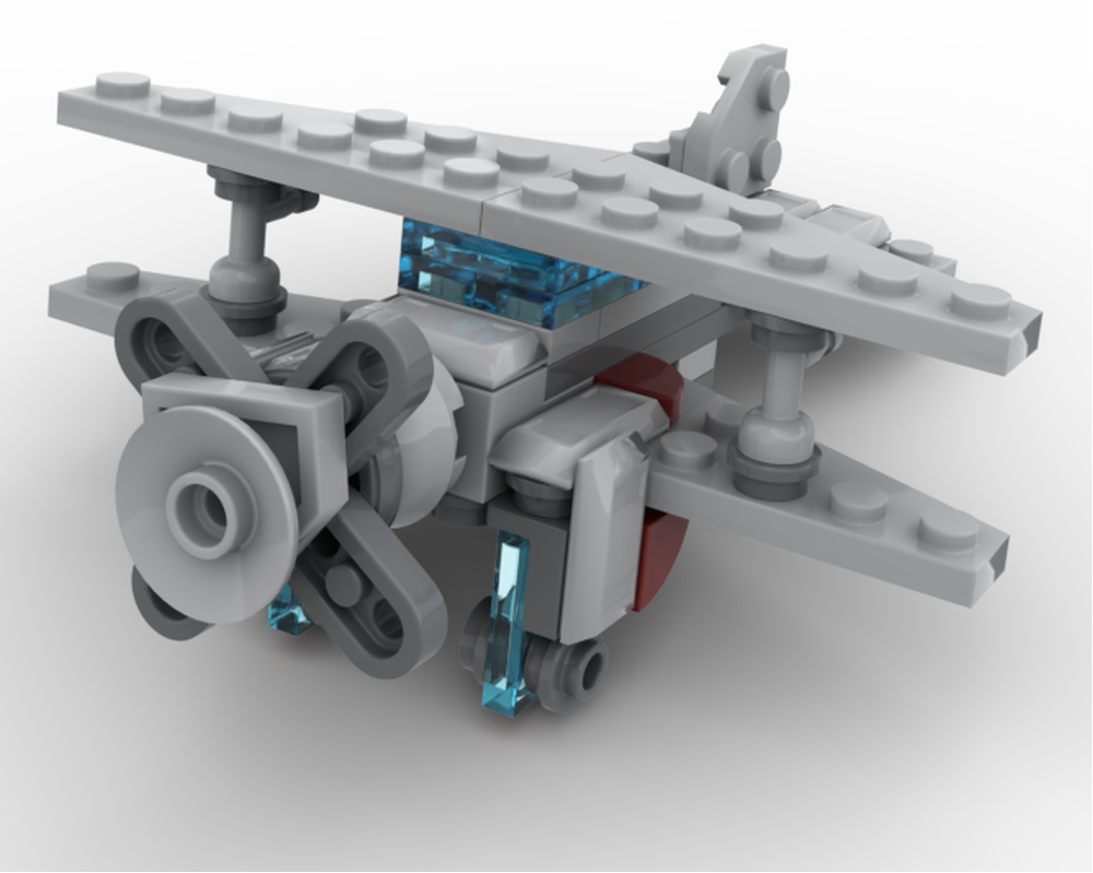 LEGO MOC Biplane by Babylonbuild | Rebrickable - Build with LEGO