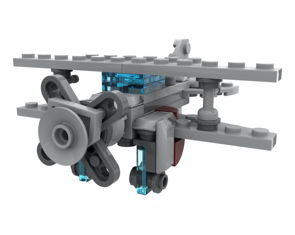 LEGO MOC Biplane by Babylonbuild | Rebrickable - Build with LEGO