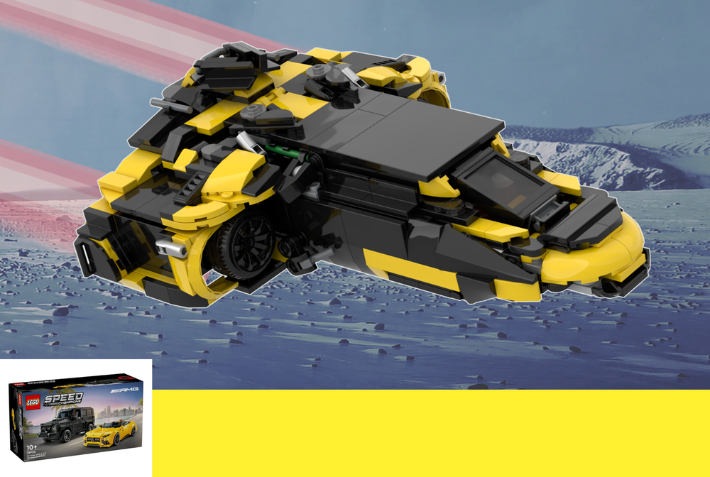 LEGO MOC-225152 76924 Blacktron Shuttle Alternate Build by AtlasNoctis ...