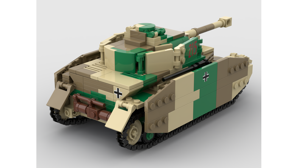 LEGO MOC Panzer IV ausf H by ccffpt | Rebrickable - Build with LEGO