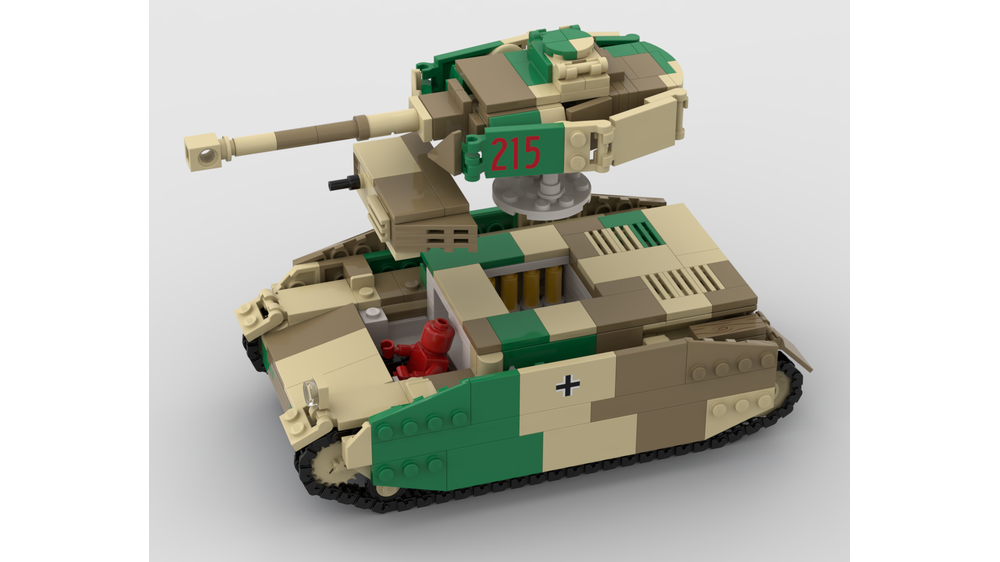 LEGO MOC Panzer IV ausf H by ccffpt | Rebrickable - Build with LEGO