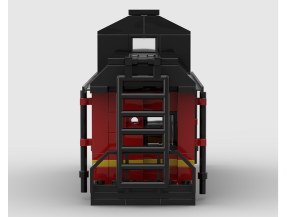 LEGO MOC caboose by Bopoɓylllek | Rebrickable - Build with LEGO