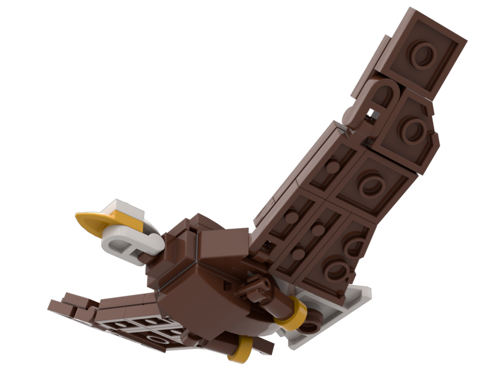 LEGO MOC Bald Eagle by pinplateclip | Rebrickable - Build with LEGO