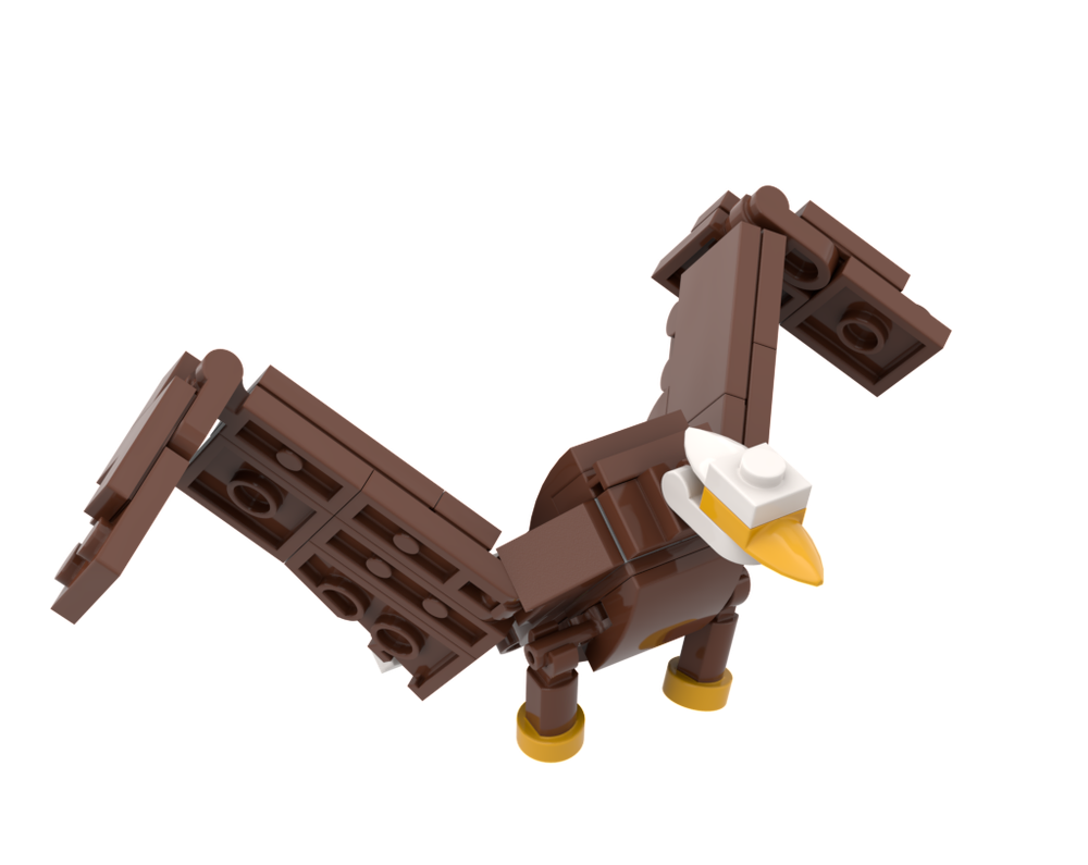 LEGO MOC-225179 Bald Eagle by pinplateclip | Rebrickable - Build with LEGO
