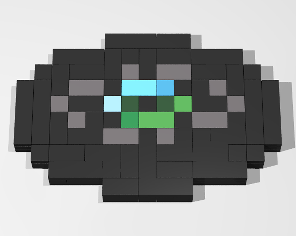 LEGO MOC Music Disc Otherside by MOCStar | Rebrickable - Build with LEGO