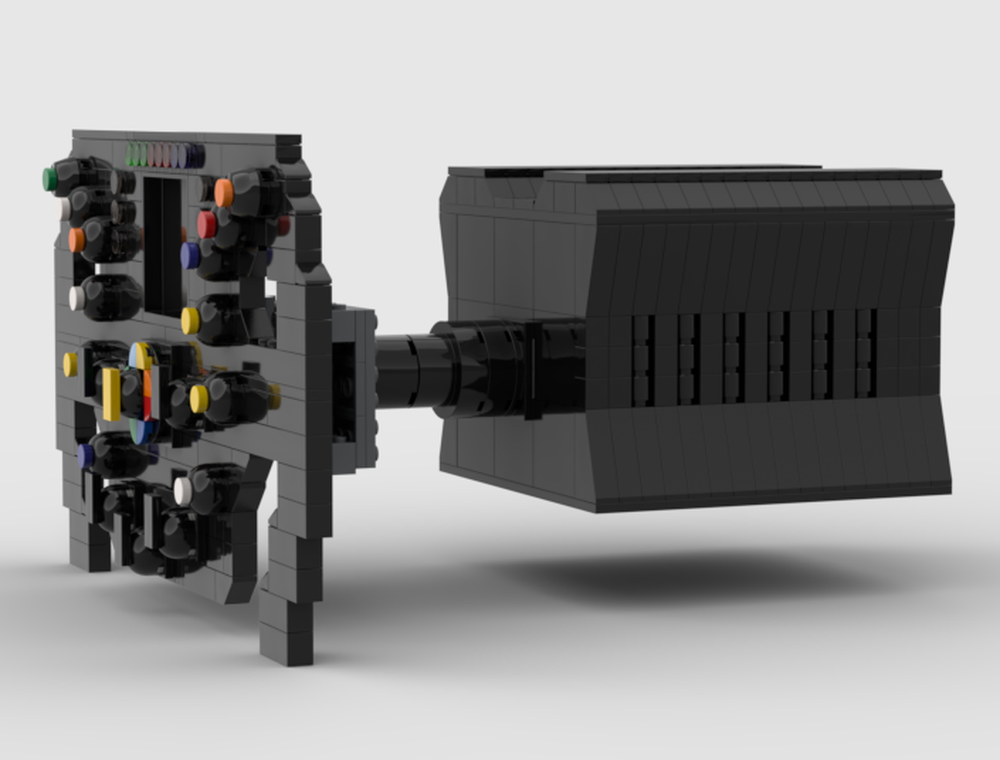LEGO MOC-225188 F1 Steering Wheel with DD WheelBase by Filipoo12351 ...