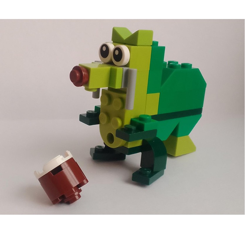 LEGO MOC-225194 Ice Age Scrat by HotRod95 | Rebrickable - Build with LEGO