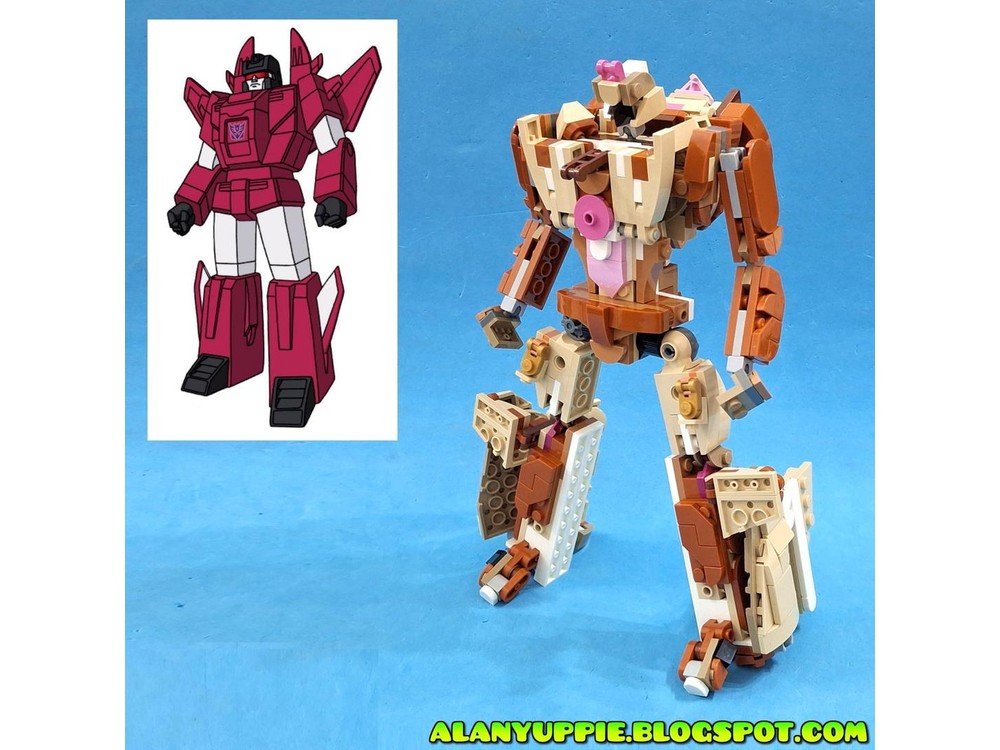 LEGO MOC Transformer Space cruiser / Jet aka Misfire using LEGO set ...