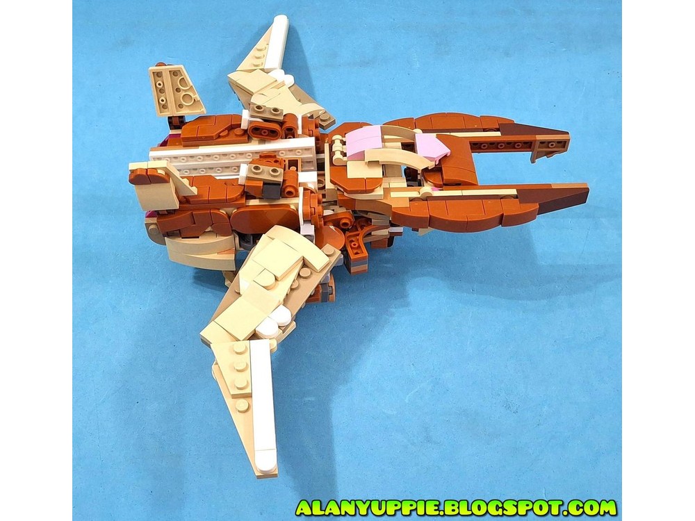 LEGO MOC Transformer Space cruiser / Jet aka Misfire using LEGO set ...