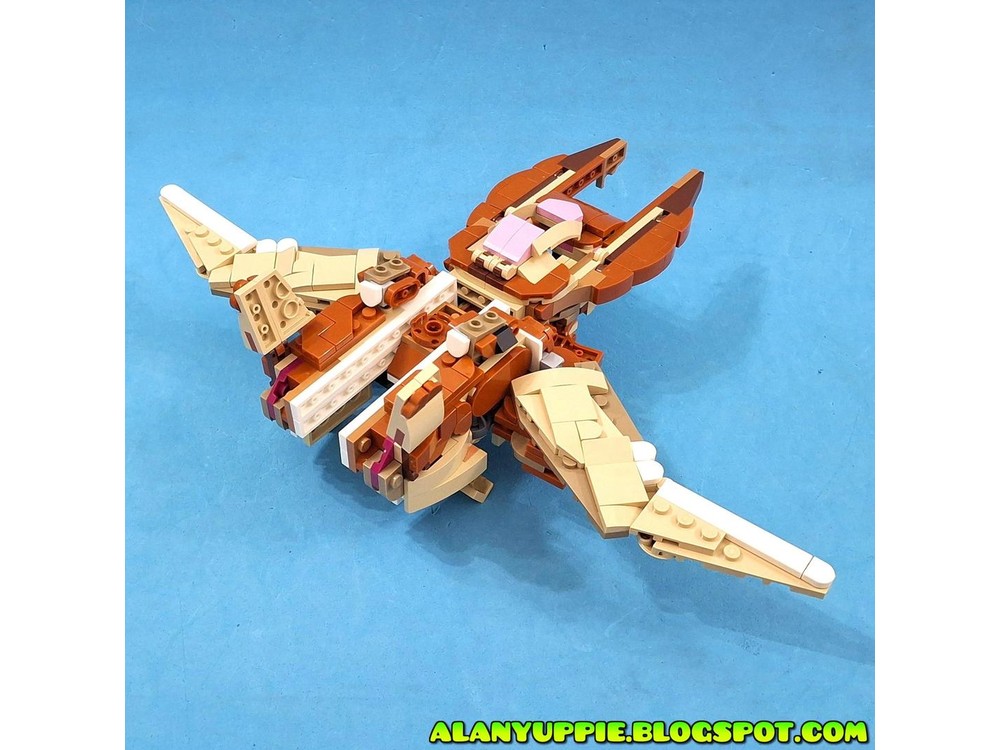 LEGO MOC Transformer Space cruiser / Jet aka Misfire using LEGO set ...