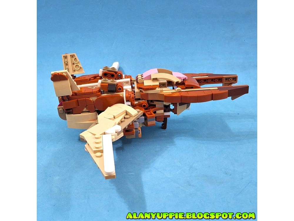 LEGO MOC Transformer Space cruiser / Jet aka Misfire using LEGO set ...