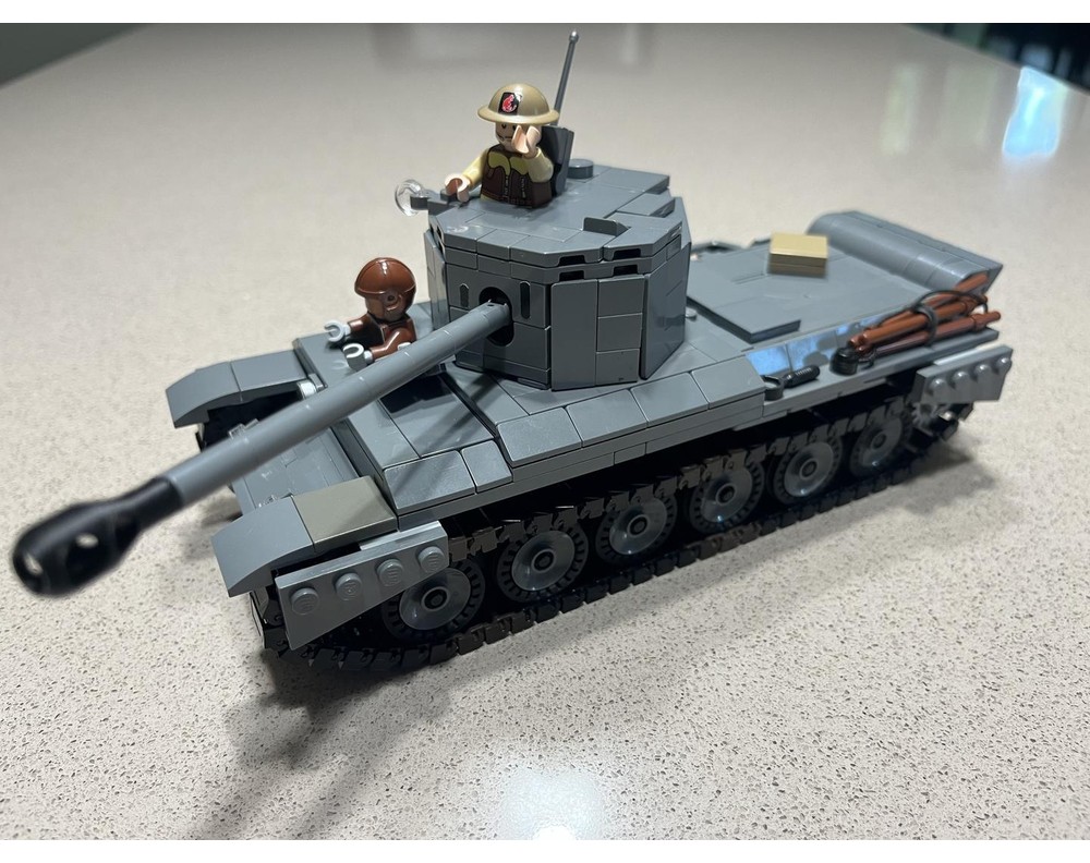 LEGO MOC A30 Challenger WW2 British Tank by adwurster | Rebrickable ...
