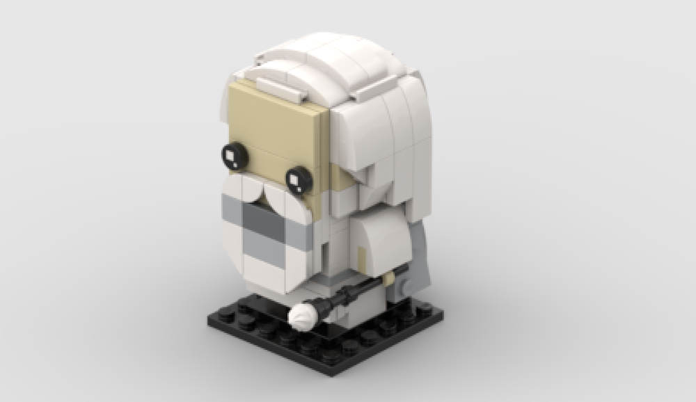 LEGO MOC Saruman Brickhead by coreypars | Rebrickable - Build with LEGO