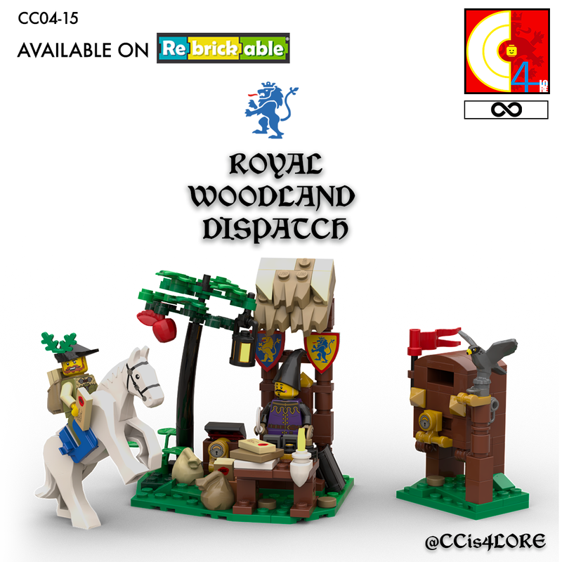 LEGO MOC Royal woodland dispatch by ccis4lore | Rebrickable - Build ...