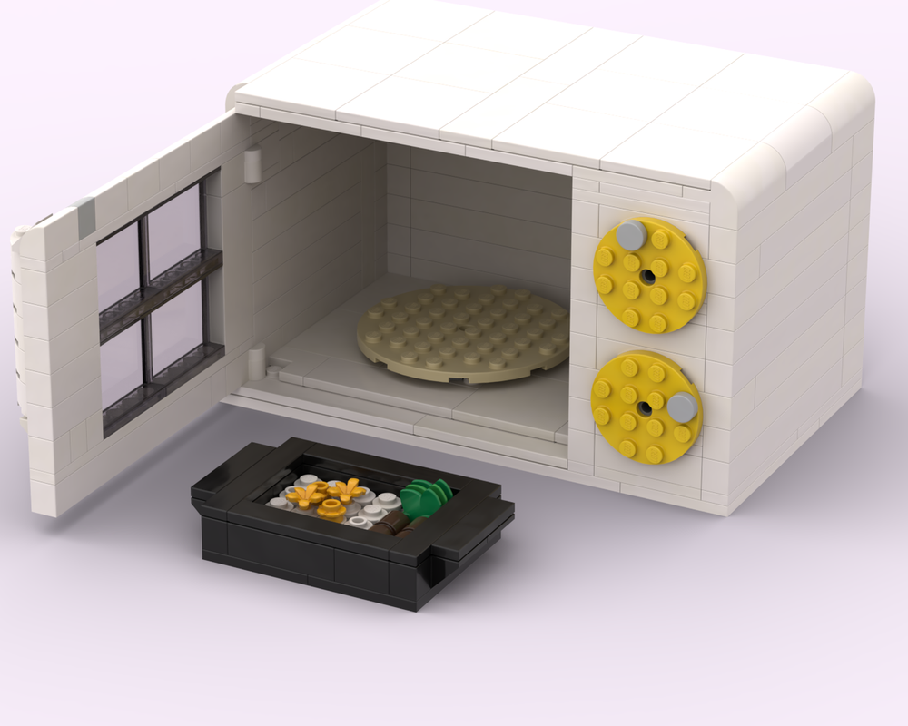 LEGO MOC MOC - Microwave 20 x 12 by Sumichi | Rebrickable - Build with LEGO