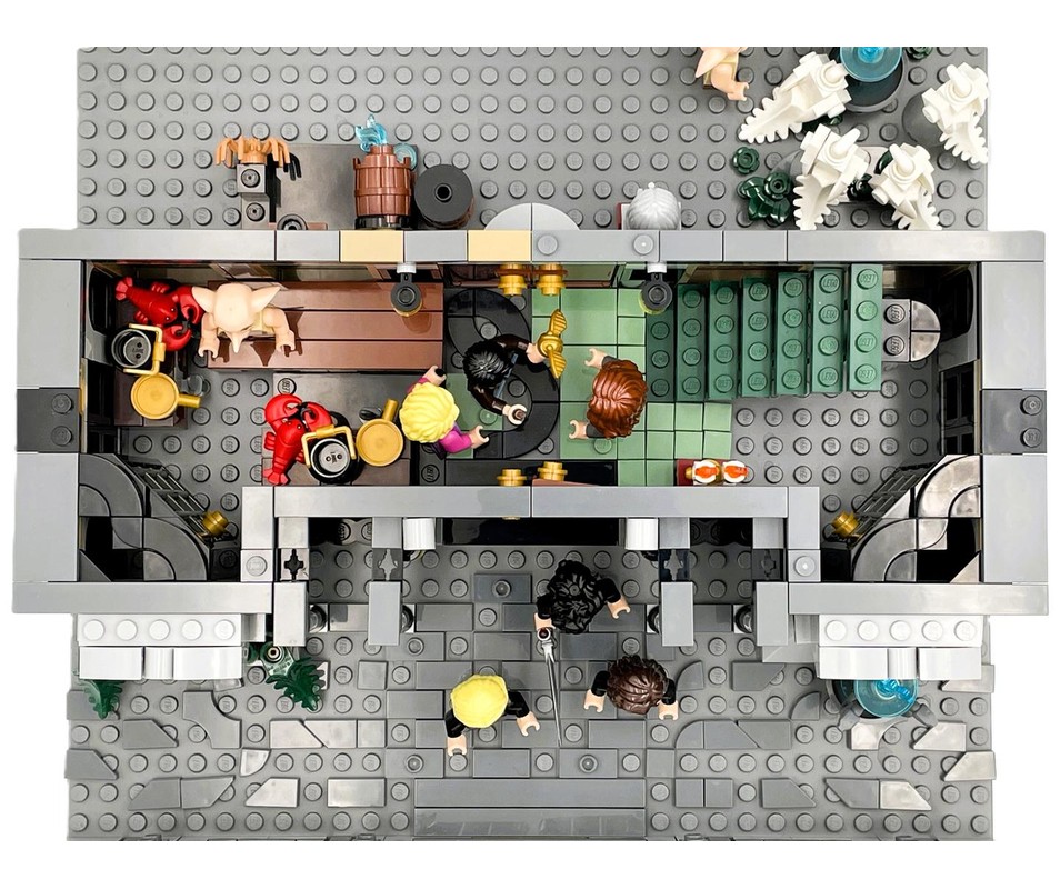 LEGO MOC-225234 Malfoy Manor Modular Alternate build of 2x 76453 by re ...