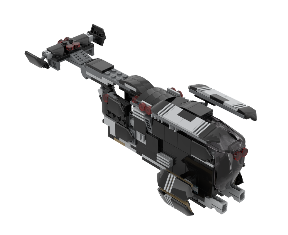 LEGO MOC-225236 Imperial Patrol/Transport (Police) Gunship 75412 ...