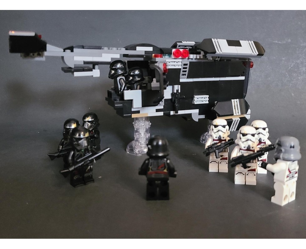 LEGO MOC Imperial Patrol/Transport (Police) Gunship 75412 Alternate ...