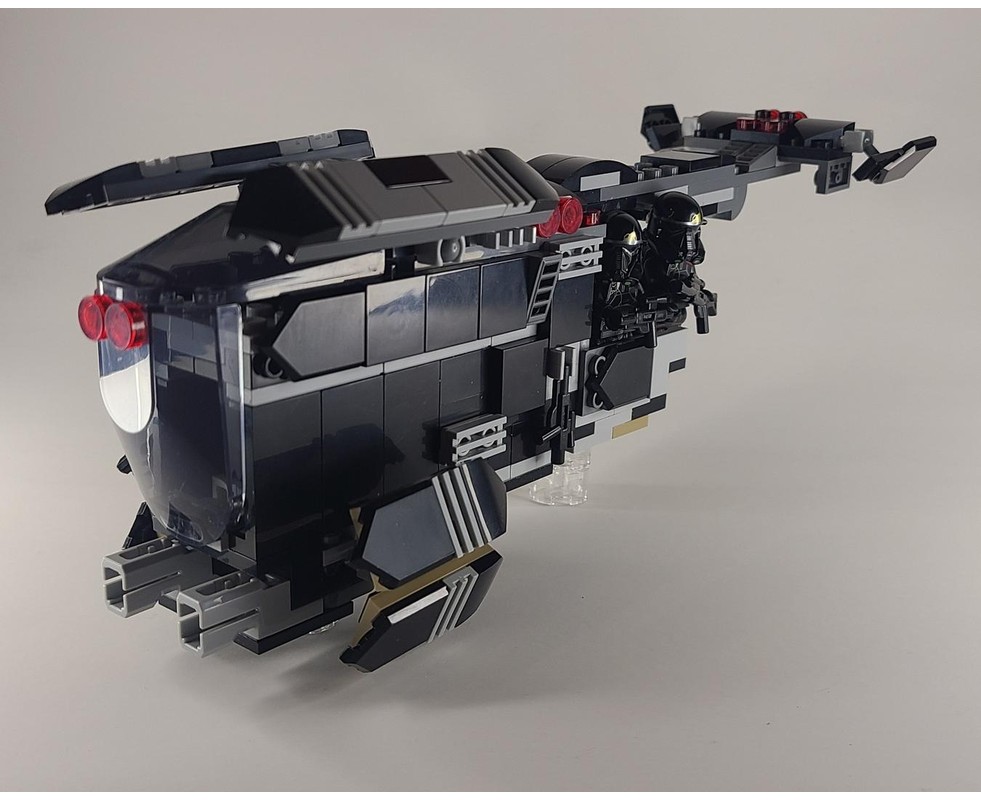 LEGO MOC Imperial Patrol/Transport (Police) Gunship 75412 Alternate ...
