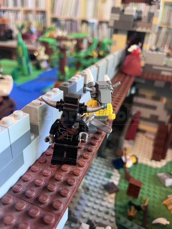 LEGO MOC Minotaur And Faun Heads by King Arthur | Rebrickable - Build ...