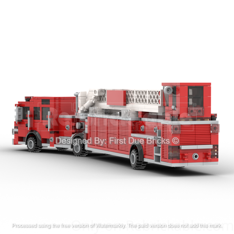 LEGO MOC American Modern Tiller by First Due Bricks | Rebrickable ...