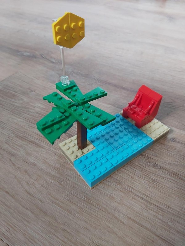 LEGO MOC Beach Day by Tom26 | Rebrickable - Build with LEGO