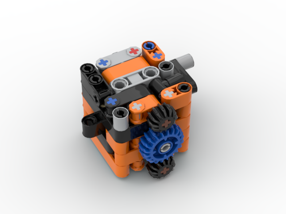 Lego Moc 42093 Fidget Cube By Retroremake Rebrickable Build With Lego