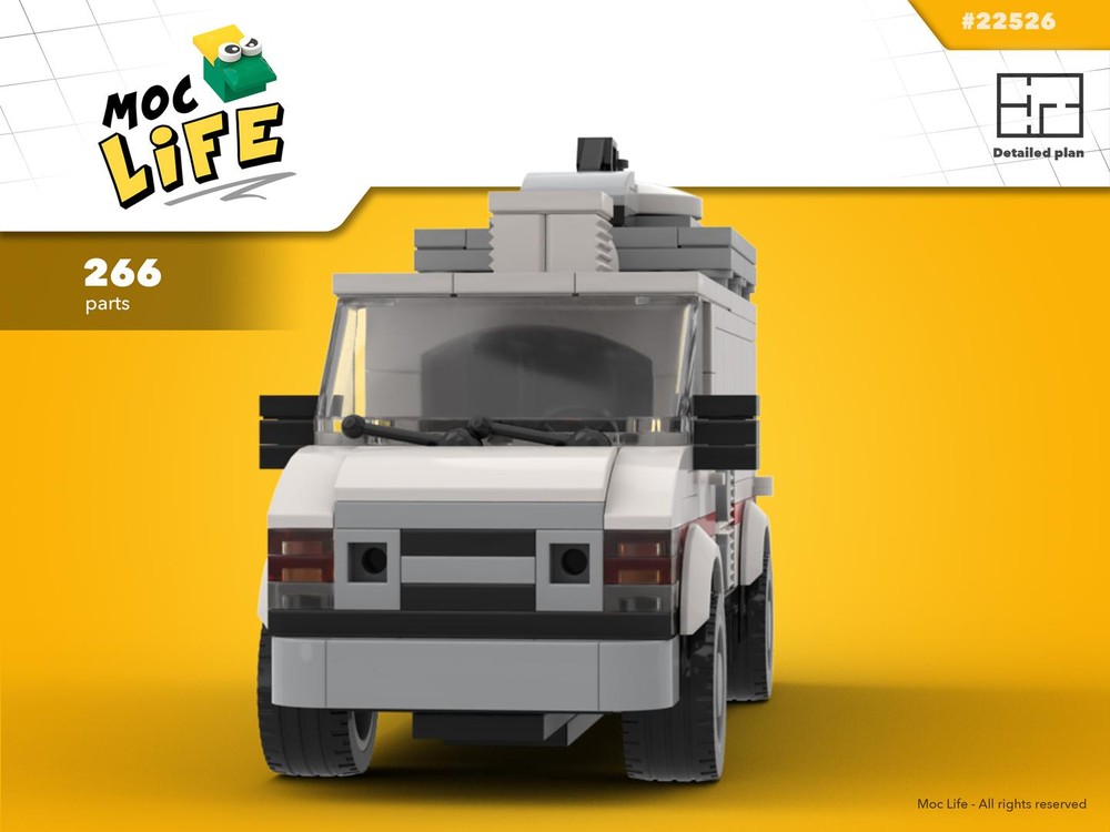 LEGO MOC Ford Econoline 350 news by MocLife | Rebrickable - Build with LEGO