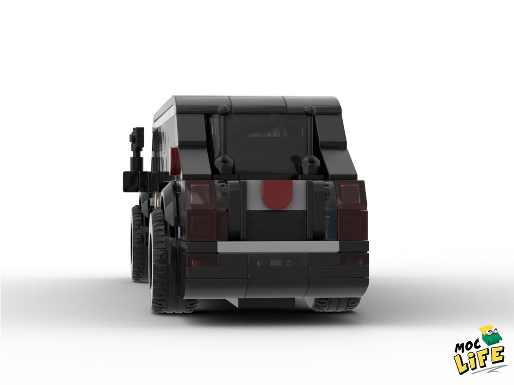 LEGO MOC Presidential state car 'The Beast' by MocLife | Rebrickable ...