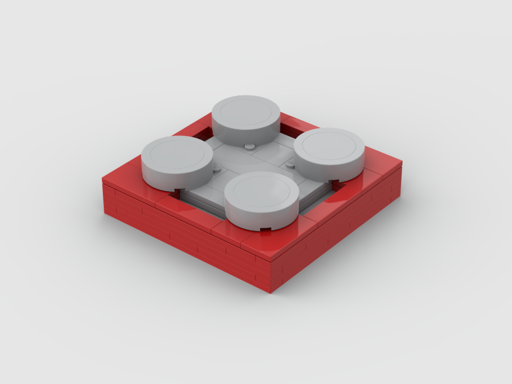 LEGO MOC-225266 UpScale-3680c01-Turntable 2x2 by zreptil | Rebrickable ...