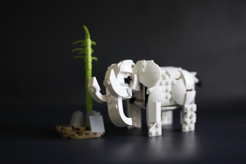 LEGO MOC (31165) White Elephant by MosayBricks | Rebrickable - Build ...