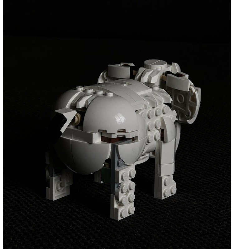 LEGO MOC (31165) White Elephant by MosayBricks | Rebrickable - Build ...