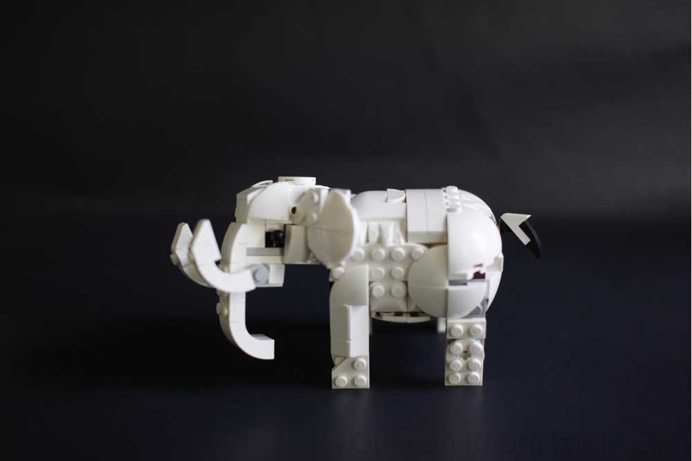 LEGO MOC-225269 (31165) White Elephant by MosayBricks | Rebrickable ...