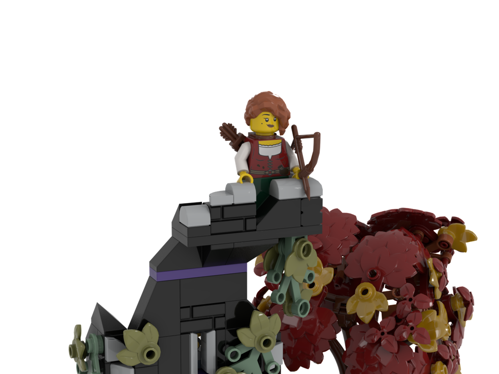 LEGO MOC Medieval Tower Ruins by Scorpio13 | Rebrickable - Build with LEGO