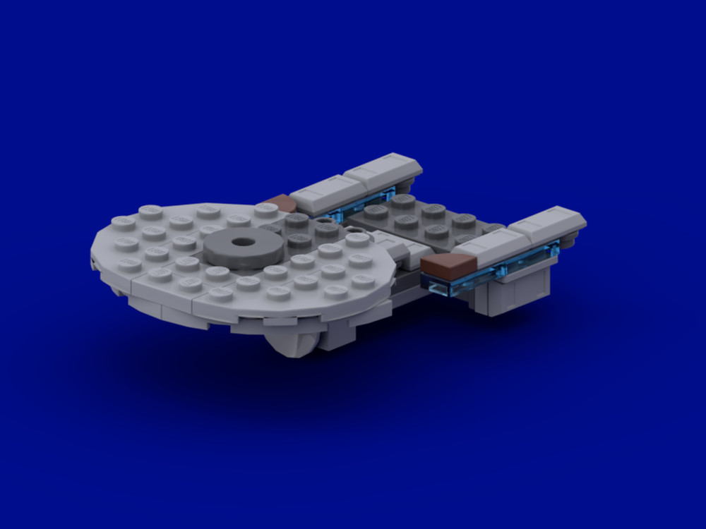 LEGO MOC Mini Enterprize D by CarterTheCreator | Rebrickable - Build ...