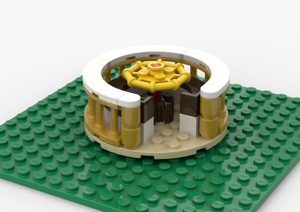 LEGO MOC revolving carousel by Cabubi | Rebrickable - Build with LEGO