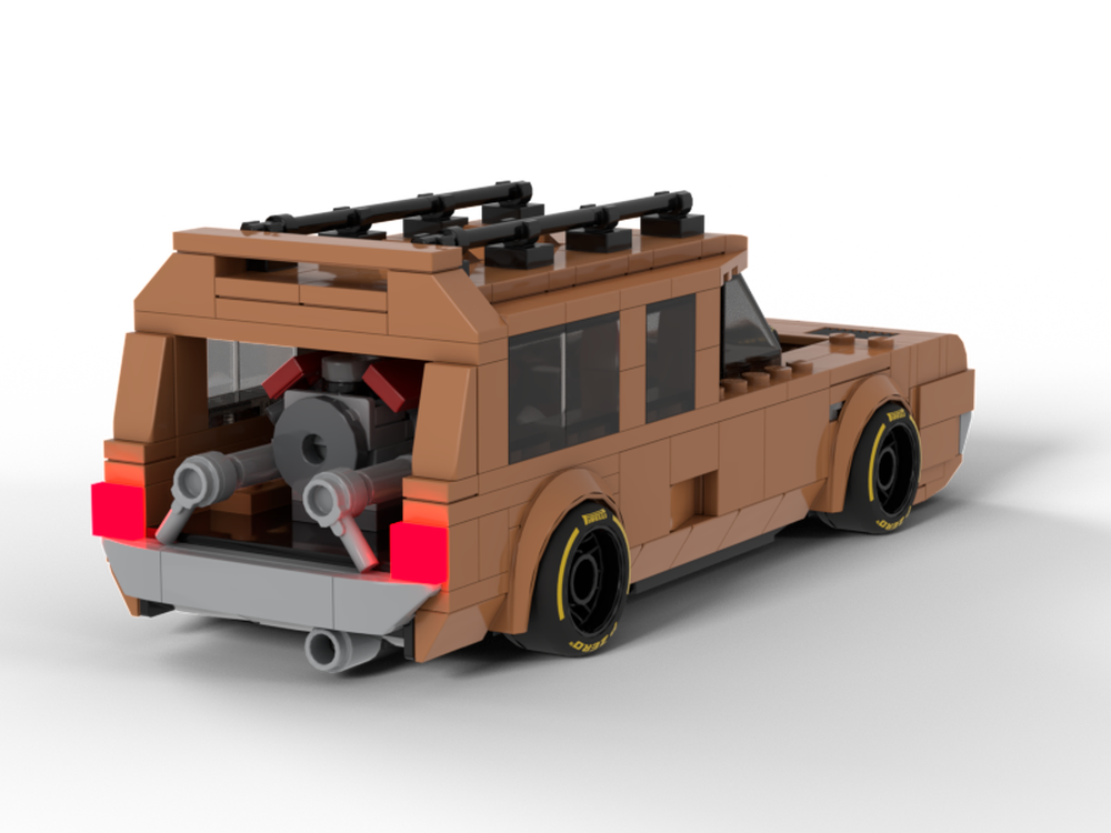 LEGO MOC-225287 drag station wagon by Littlehof5 | Rebrickable - Build ...