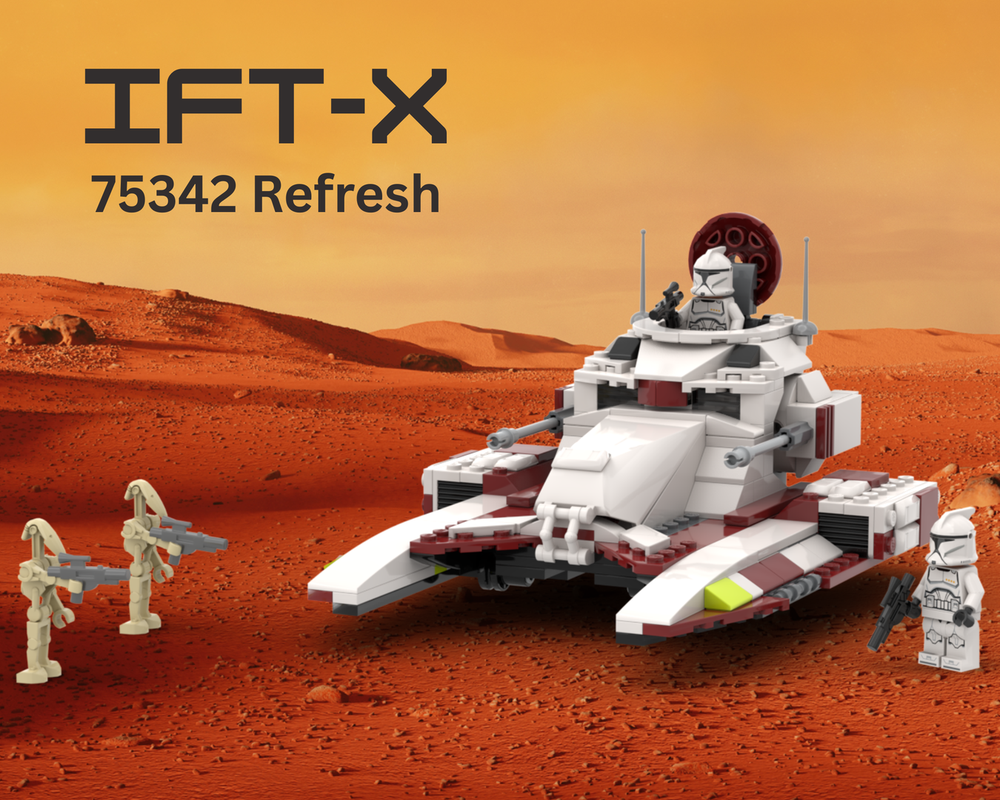 LEGO MOC IFT-X 75342 Refresh by CM Studios | Rebrickable - Build with LEGO