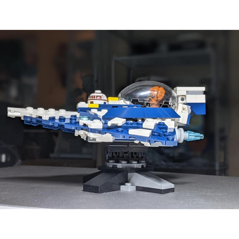 LEGO MOC 75400 Plo Koon Starfighter x2 Microfighter + Windscreen Mod by ...