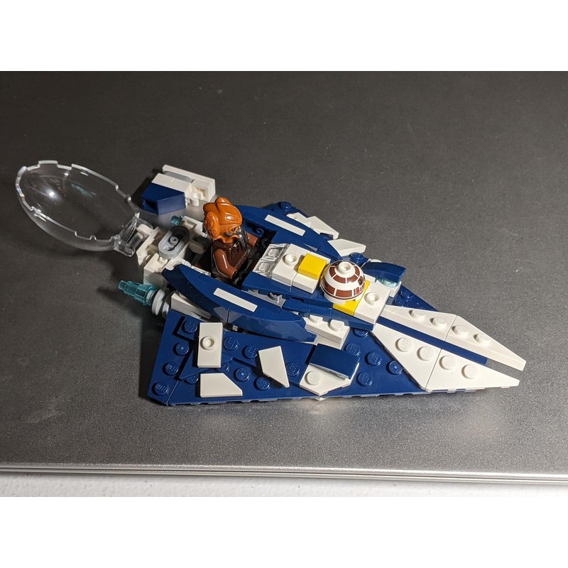 LEGO MOC 75400 Plo Koon Starfighter x2 Microfighter + Windscreen Mod by ...