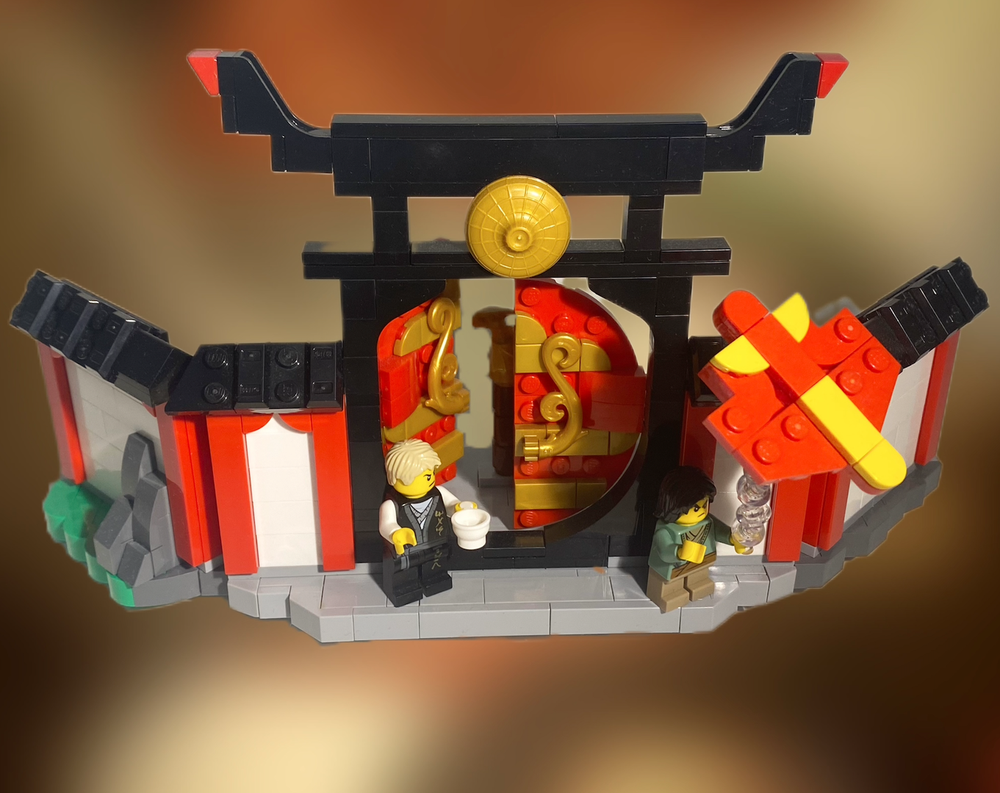 LEGO MOC Monastery Of Spinjitzu Diorama by Brick_Ninjas_World ...