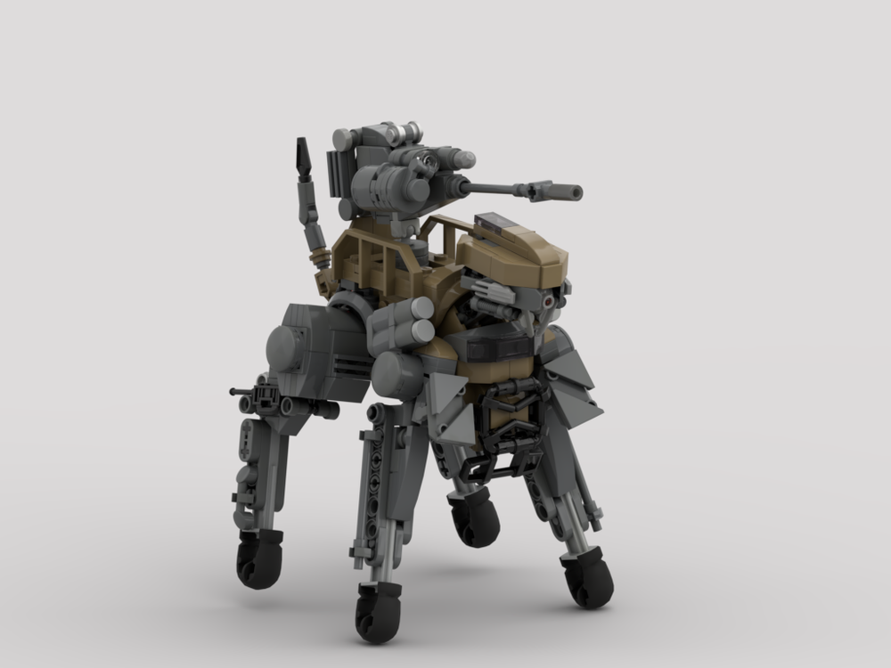 LEGO MOC mecha war dog by BroadBricks_Studio | Rebrickable - Build with ...