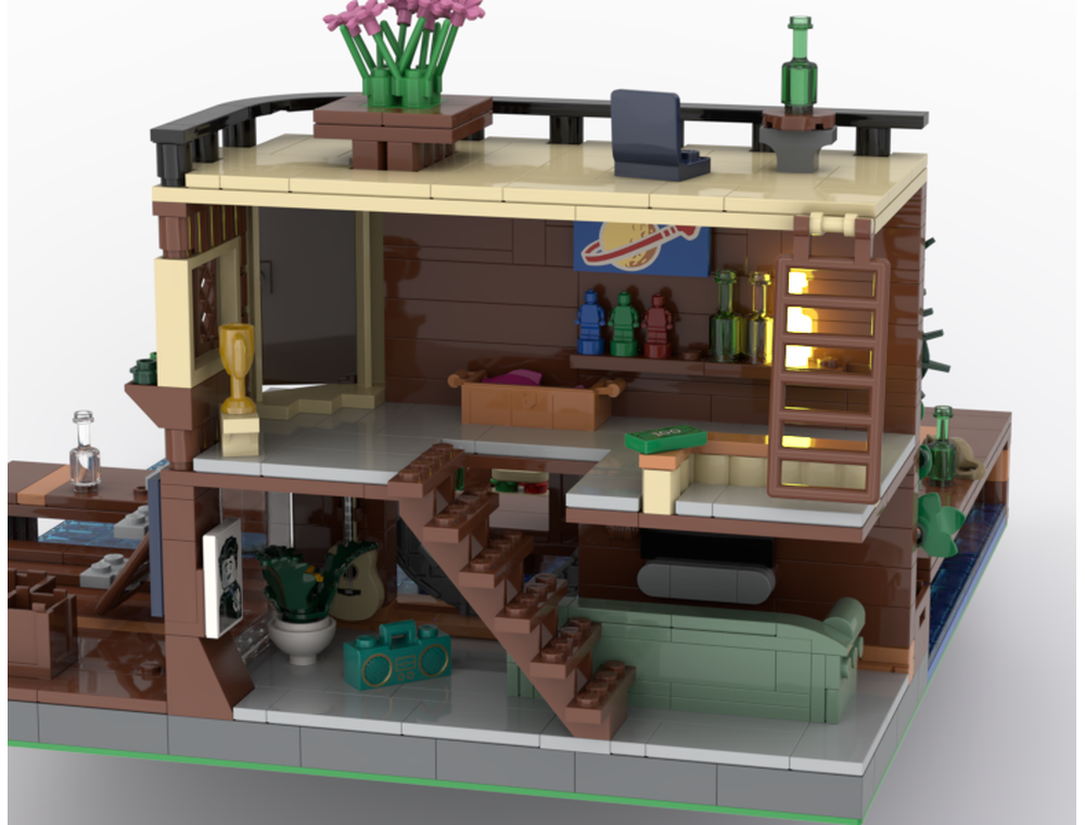 LEGO MOC City on the Docks by Risbee_Bricks | Rebrickable - Build with LEGO