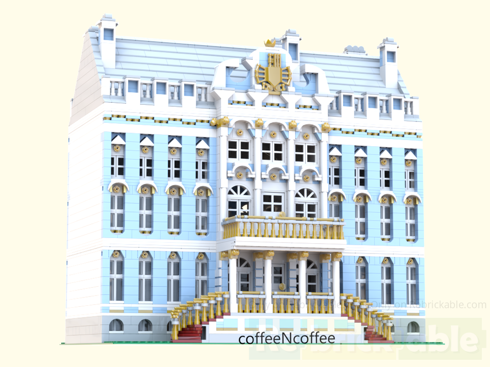 LEGO MOC Catherine Palace (Екатерининский дворец) by coffeeNcoffee ...