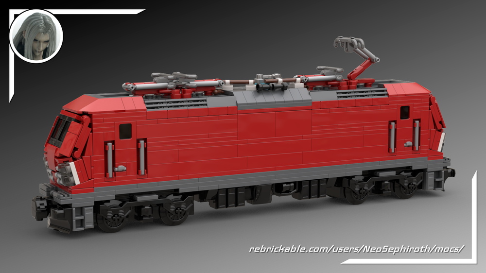 LEGO MOC DB BR-170 Siemens Vectron by NeoSephiroth | Rebrickable ...