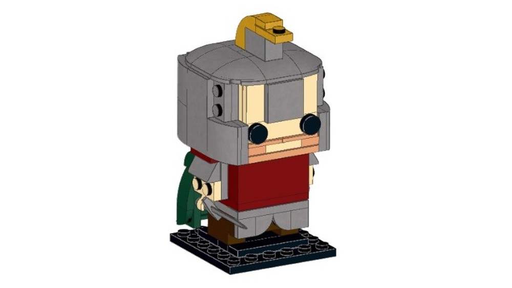 LEGO MOC Eomer BrickHeadz by Jojoaprilfish | Rebrickable - Build with LEGO