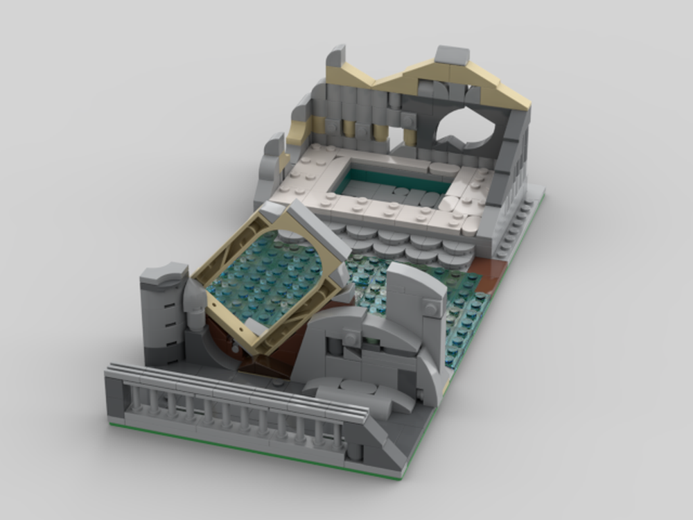 LEGO MOC Modular Ancient Ruins 9 by BrickAndBuildsI | Rebrickable ...